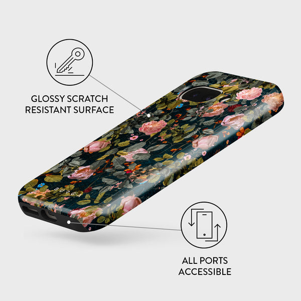 Bloomy Garden - Vintage Google Pixel 9a Case | BURGA