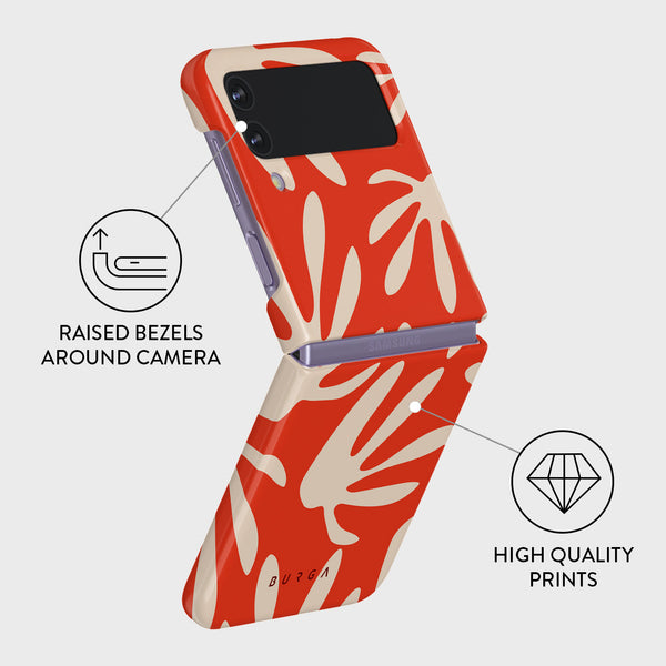 Heatwave - Samsung Galaxy Z Flip 4 Case | BURGA