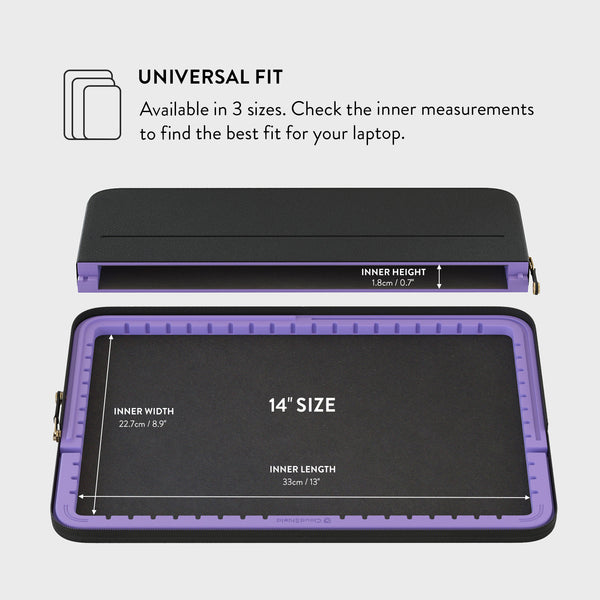 Misty Forest - Green Marble Leather Laptop Sleeve | BURGA