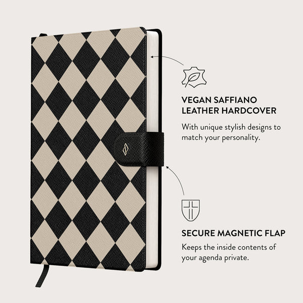 Proper Uniform - Saffiano Leather Journal Notebook | BURGA