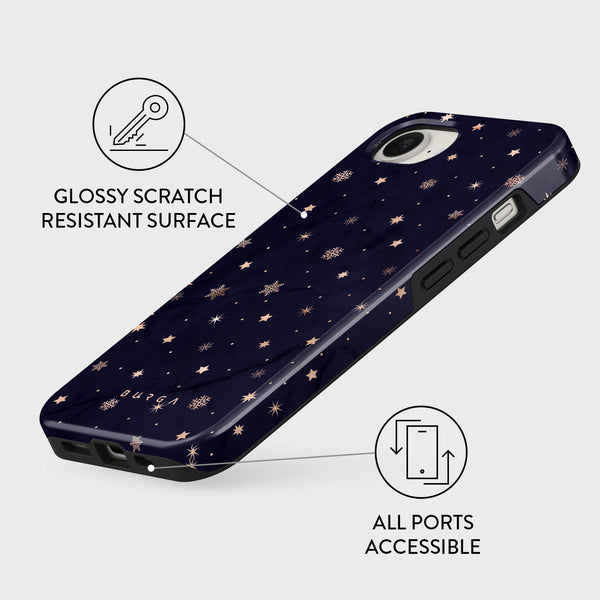Midnight Kiss - Star iPhone 16e Case | BURGA