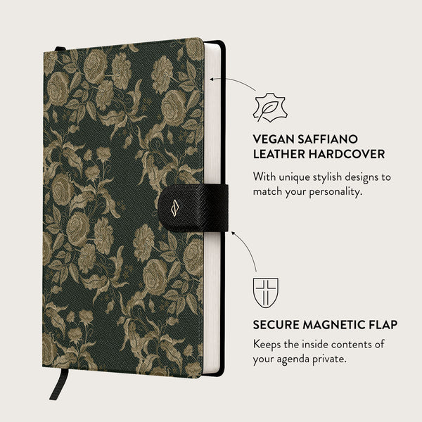 Destiny - Saffiano Leather Journal Notebook | BURGA