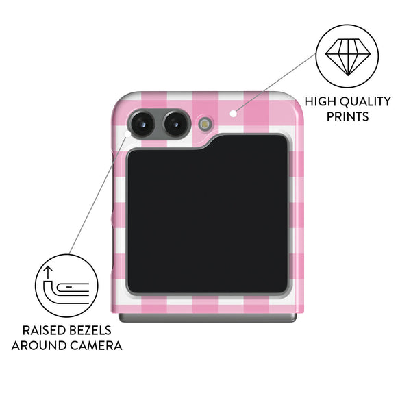 Think Pink - Samsung Galaxy Z Flip 5 Case | BURGA