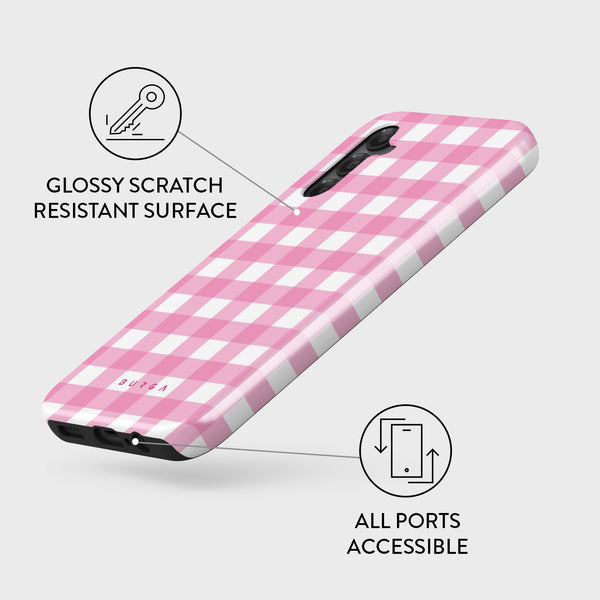 Think Pink - Samsung Galaxy A14 5G Case | BURGA