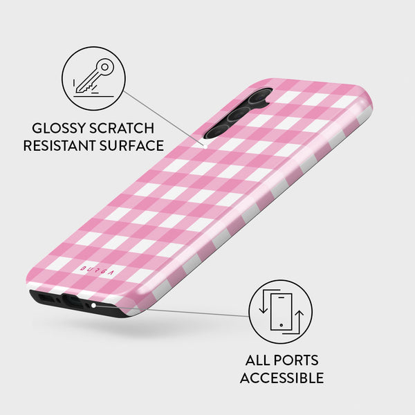 Think Pink - Samsung Galaxy A34 Case | BURGA