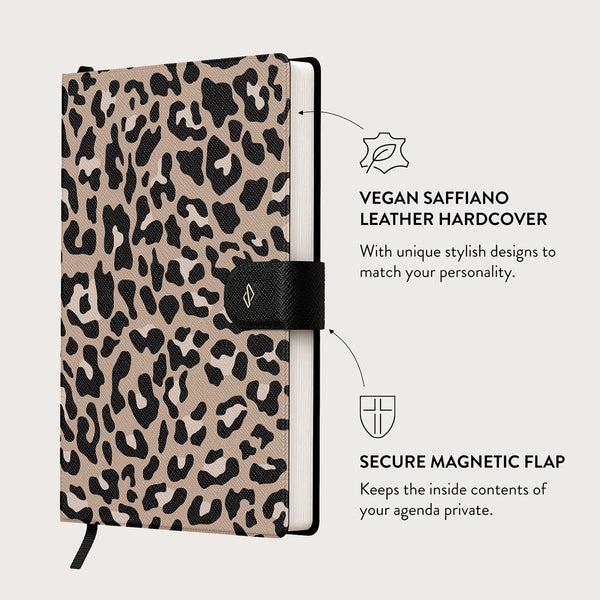 Pure Instinct - Saffiano Leather Journal Notebook | BURGA